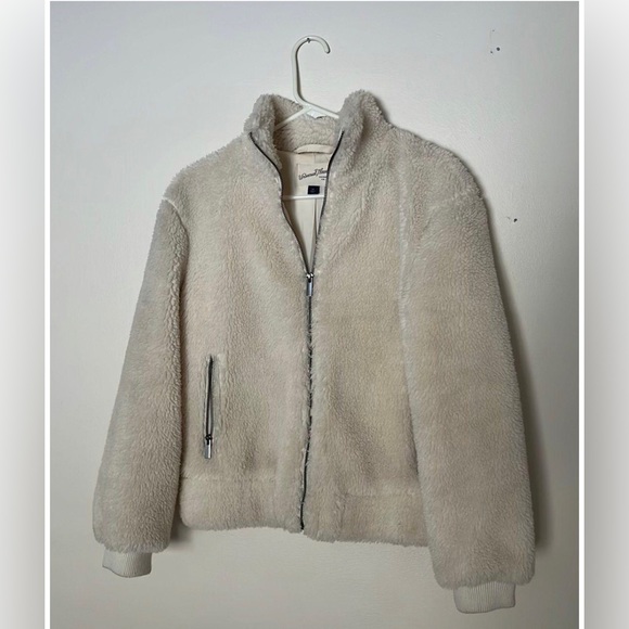 Universal Thread | Jackets & Coats | Universal Thread Ivory Sherpa ...